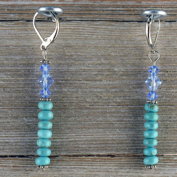 BG Designs | Jewelry | Multi Layered Turquoise Cross Necklace Set ...